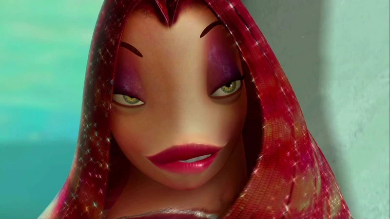 Shark Tale Lola And Oscar Kiss