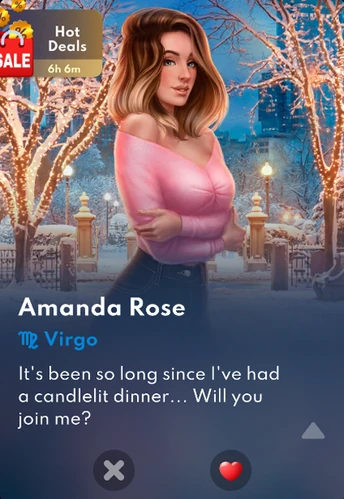 Amanda Rose | Love Sparks Wiki | Fandom