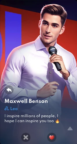 Maxwell Benson | Love Sparks Wiki | Fandom