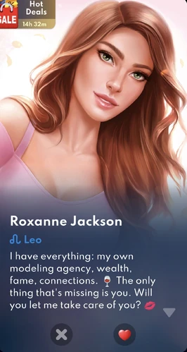 Roxanne Jackson | Love Sparks Wiki | Fandom