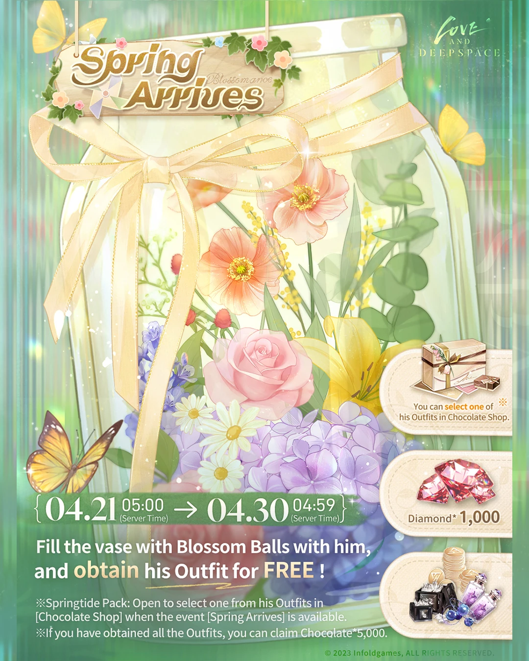 Spring Arrives/Gallery | Love and Deepspace Wiki | Fandom