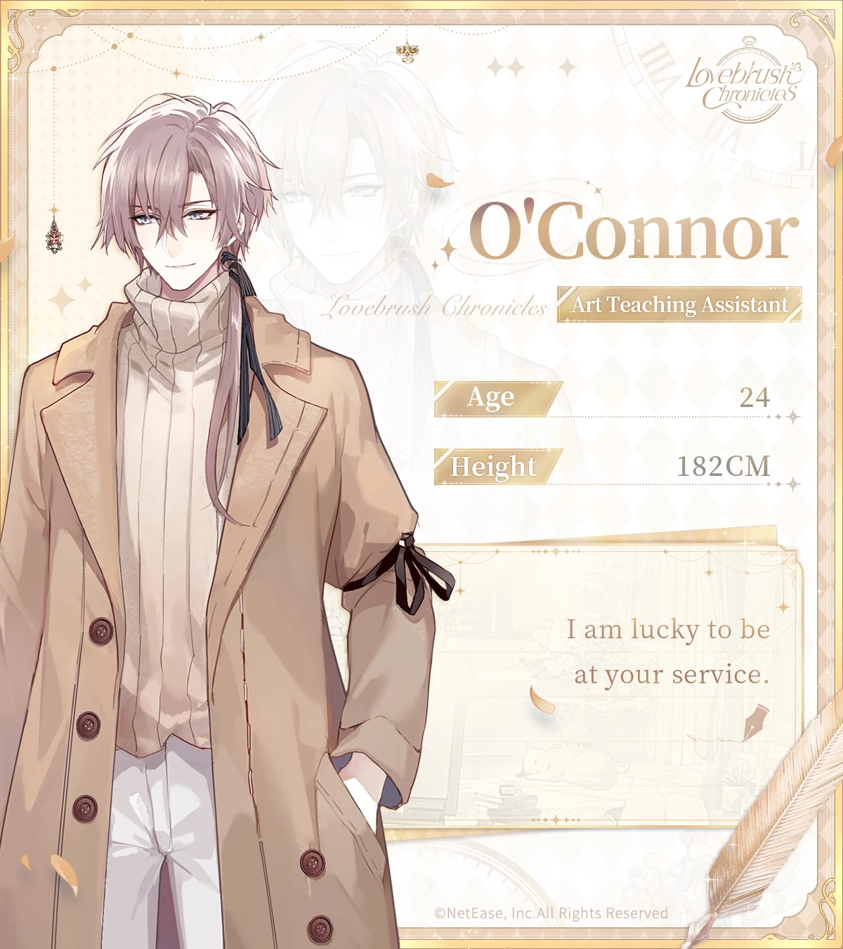 O'Connor | Lovebrush Chronicles Wiki | Fandom