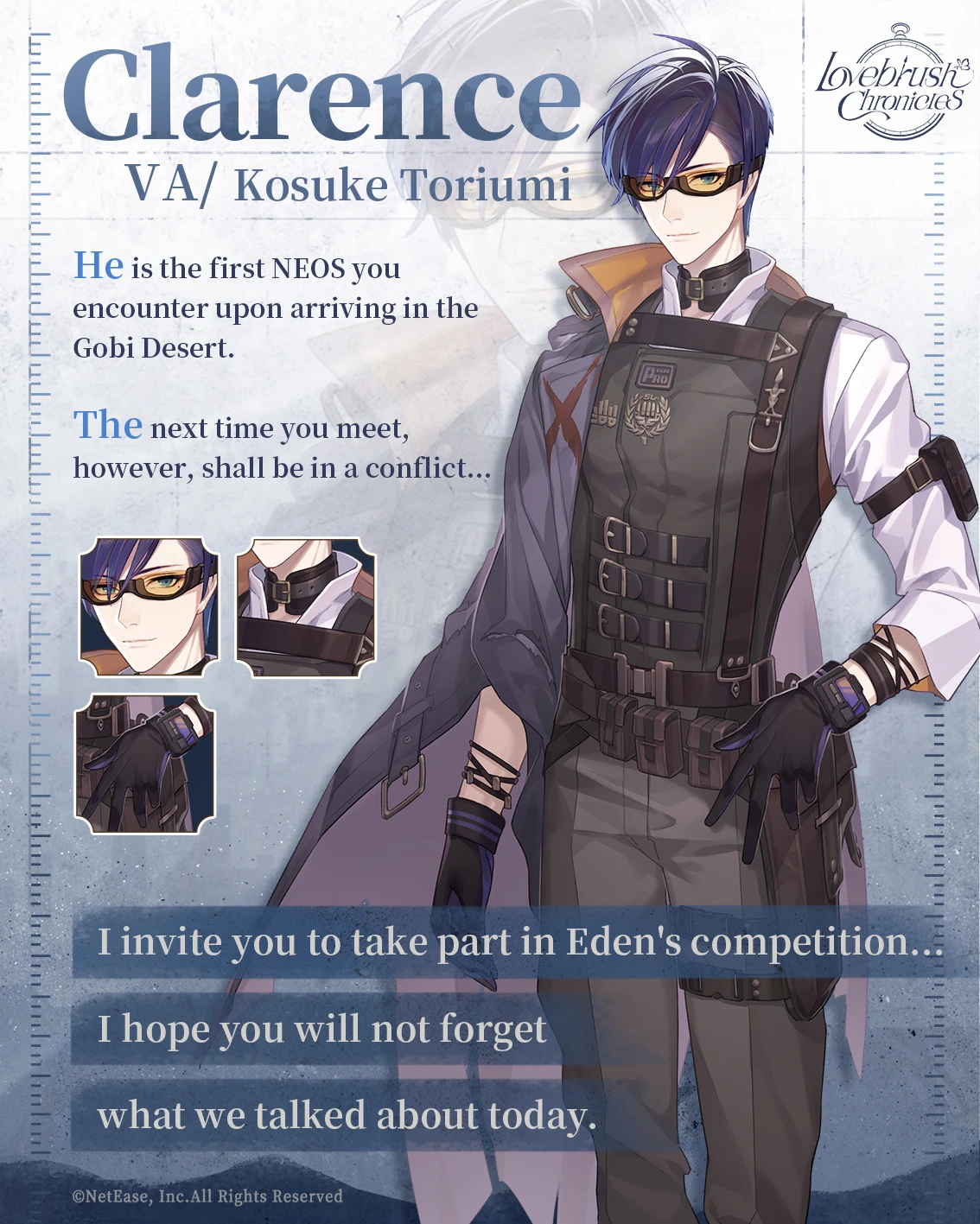 Clarence Clayden/Eden | Lovebrush Chronicles Wiki | Fandom