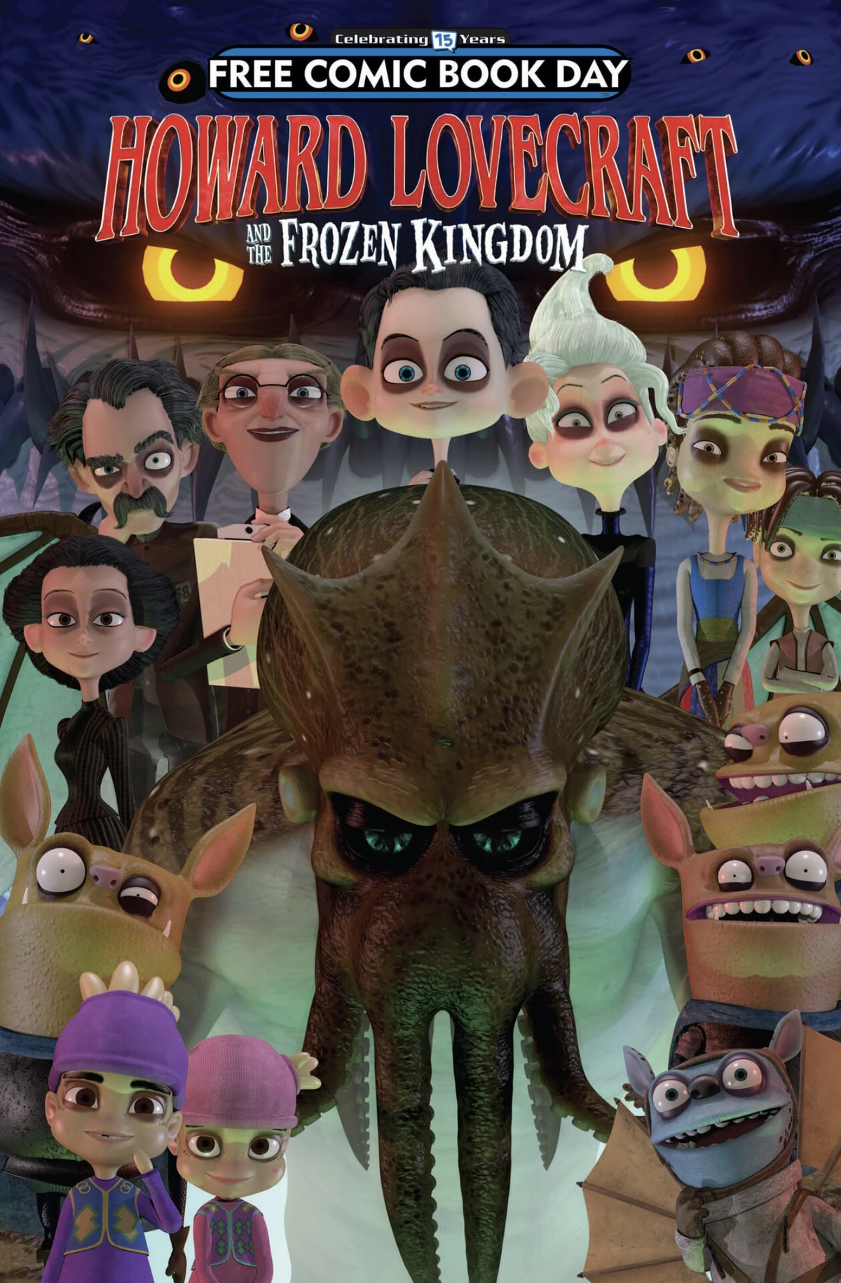 Howard Lovecraft & the Squid Kids | The H.P. Lovecraft Wiki | Fandom