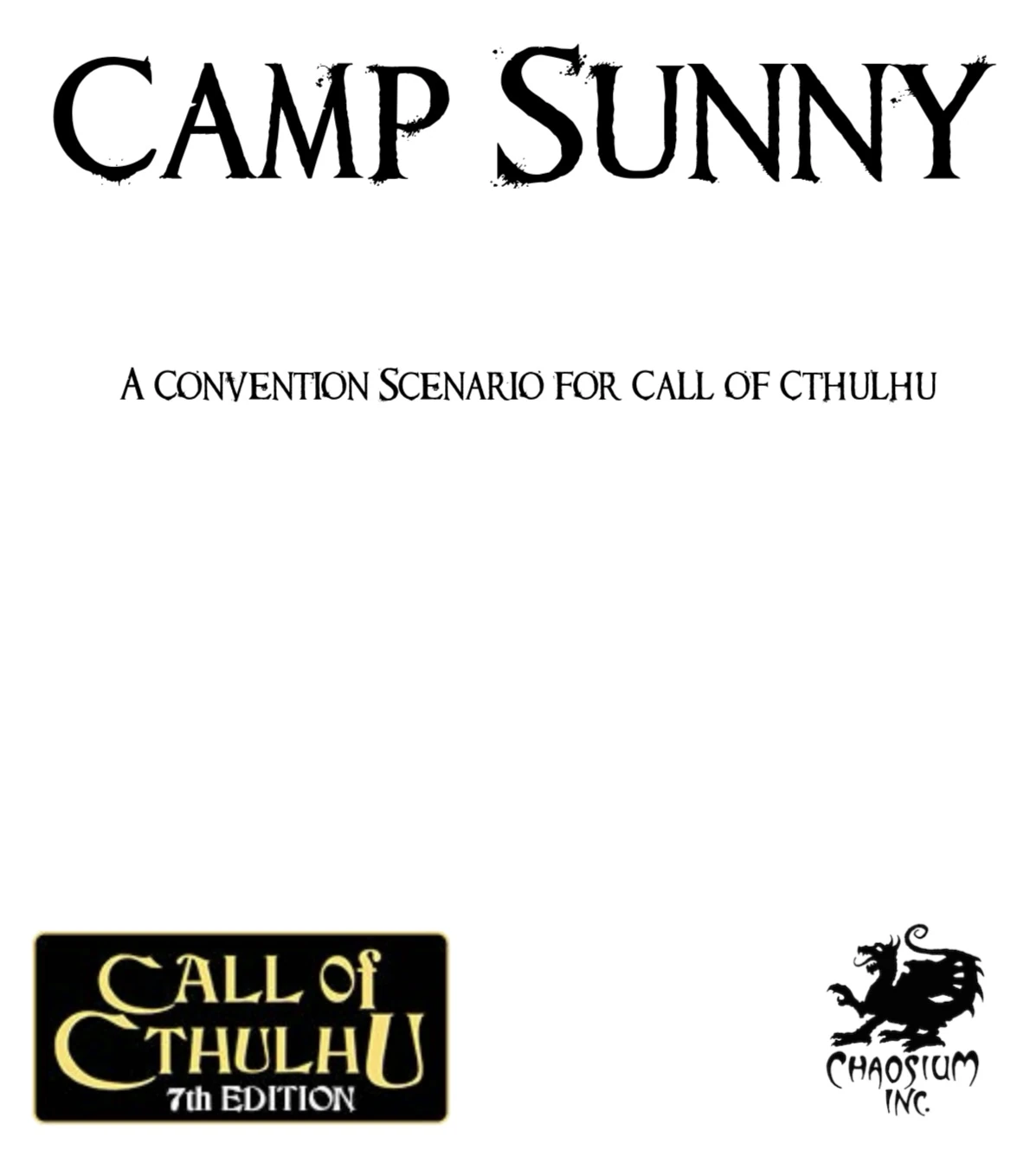 Camp Sunny | The H.P. Lovecraft Wiki | Fandom