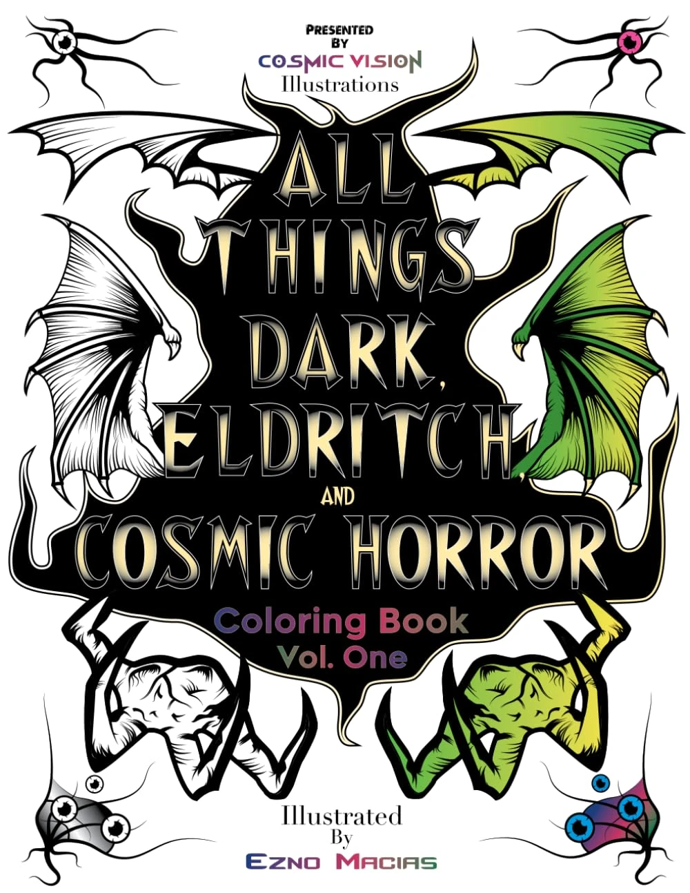 All Things Dark, Eldritch, and Cosmic Horror Coloring Book Vol. One ...
