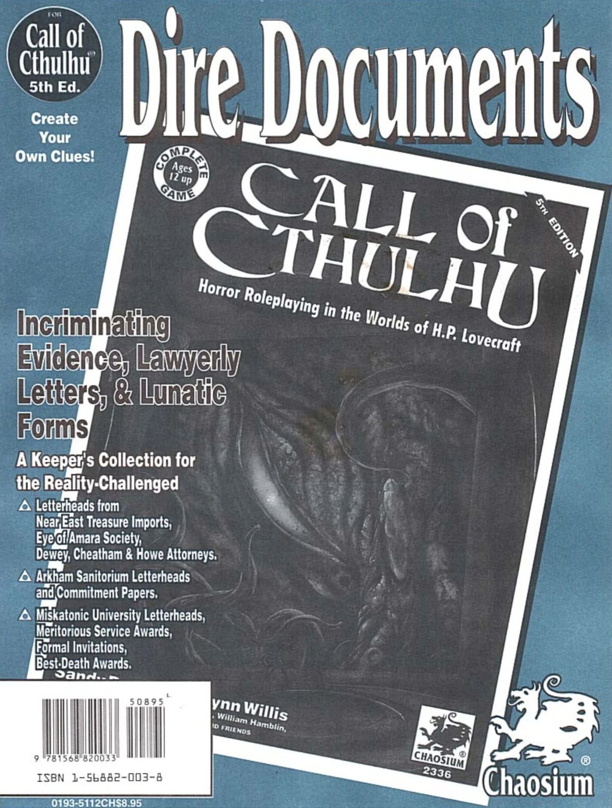Dire Documents | The H.P. Lovecraft Wiki | Fandom