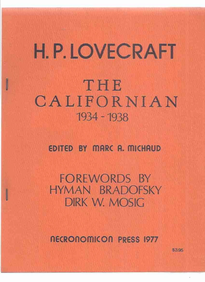 The Californian: 1934-1938 | The H.P. Lovecraft Wiki | Fandom