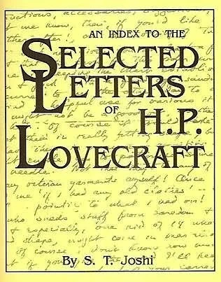 An Index to the Selected Letters of H. P. Lovecraft | The H.P ...