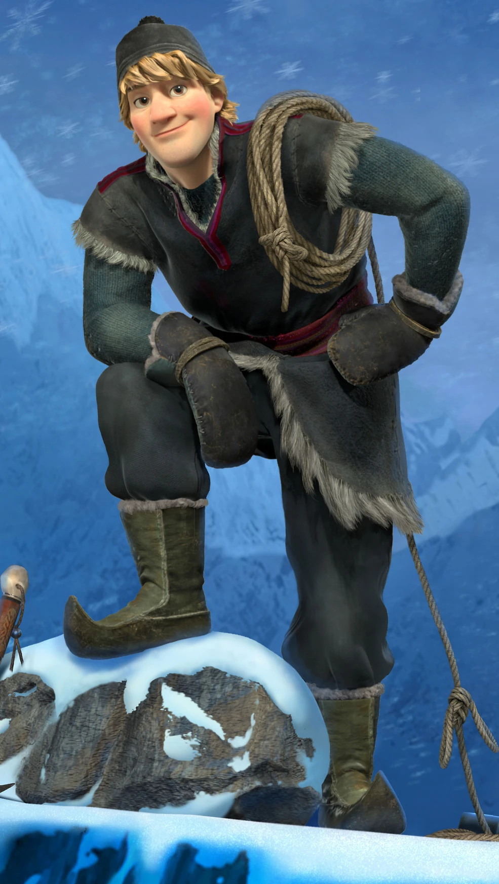Kristoff Frozen Disney En Hielo Disney's Frozen "Wolf Chase" Clip