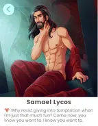 Samael Lycos | Lovelink Wiki | Fandom