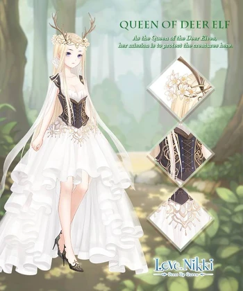 Queen of Deer Elf | Love Nikki-Dress UP Queen! Wiki | Fandom
