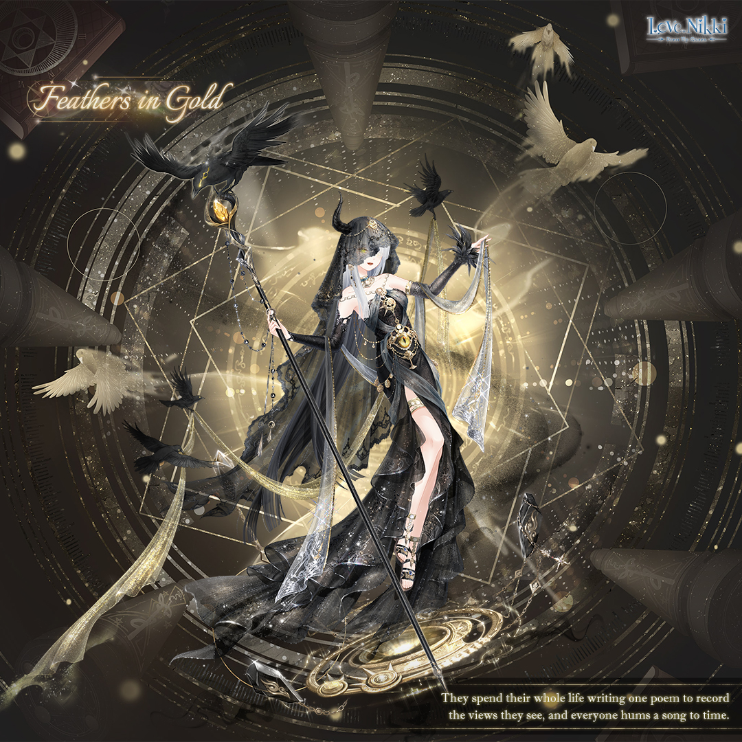 Feathers in Gold | Love Nikki-Dress UP Queen! Wiki | Fandom