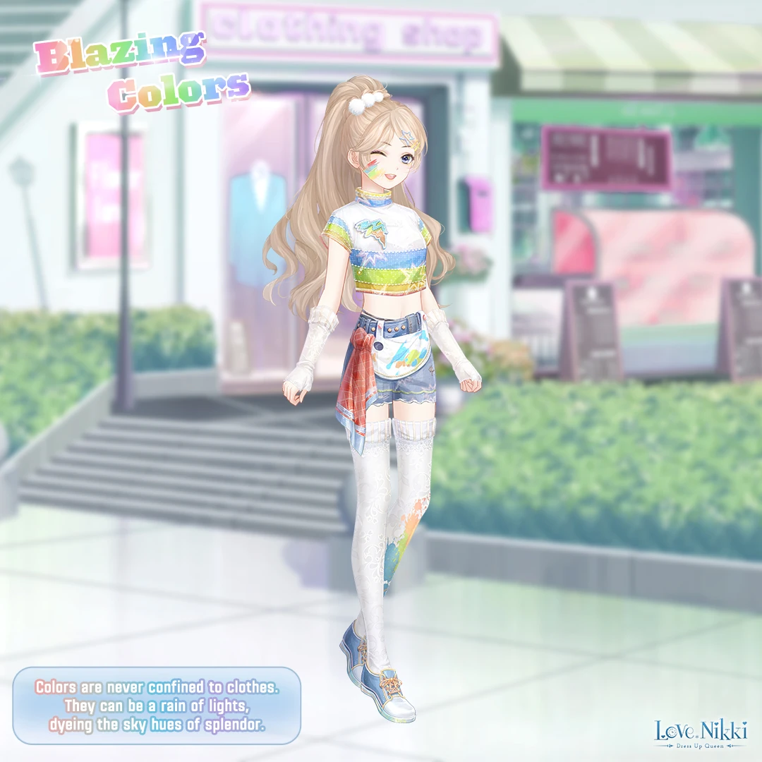 Blazing Colors | Love Nikki-Dress UP Queen! Wiki | Fandom