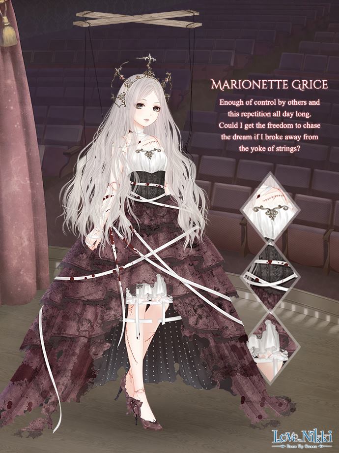 Category:Marionette Grice | Love Nikki-Dress UP Queen! Wiki | Fandom