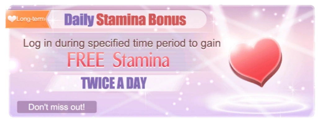 Bonus Stamina | Love Nikki-Dress UP Queen! Wiki | Fandom