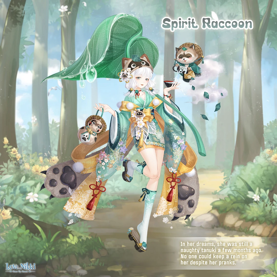 Spirit Raccoon | Love Nikki-Dress UP Queen! Wiki | Fandom