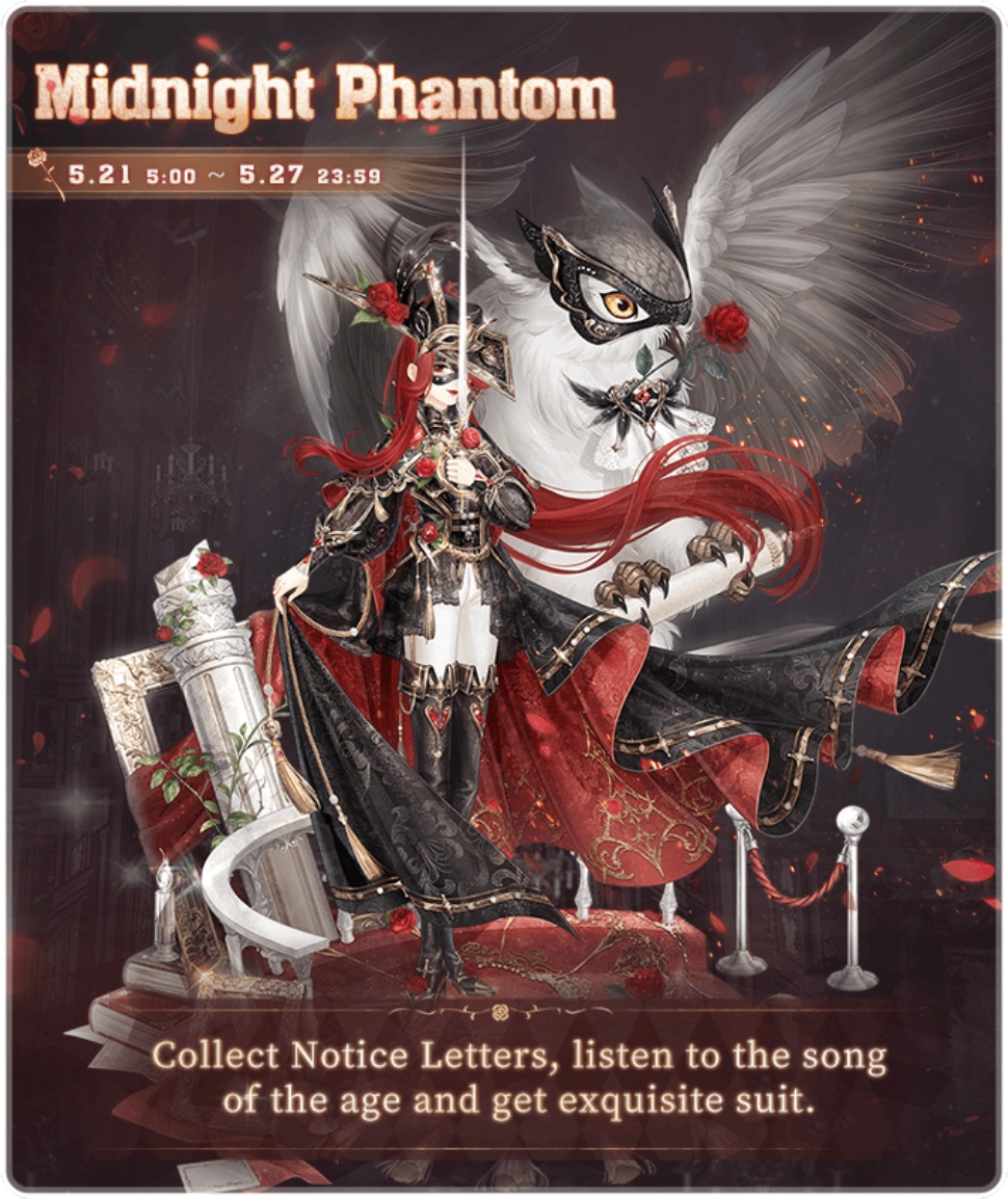 Midnight Phantom | Love Nikki-Dress UP Queen! Wiki | Fandom