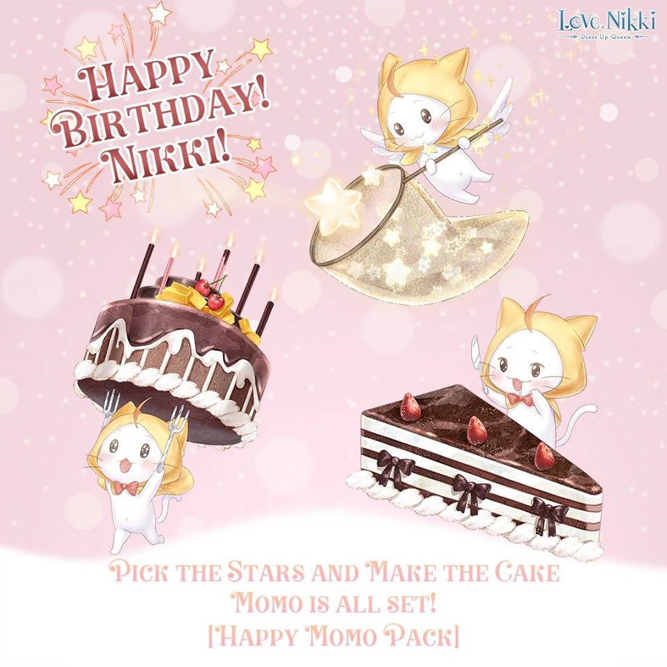 Happy Momo Pack | Love Nikki-Dress UP Queen! Wiki | Fandom
