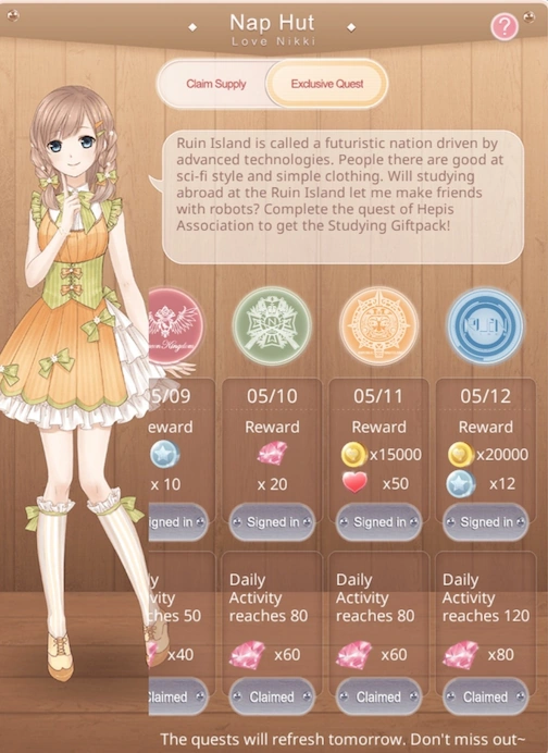Nap Hut | Love Nikki-Dress UP Queen! Wiki | Fandom