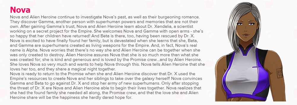 Nova Route | Lovestruck Wiki | Fandom