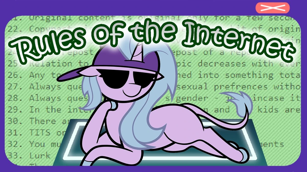 Rules of the Internet Explained | LOVEWEB Wiki | Fandom