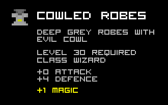 Cowled Robes | Legends of Yore Wiki | Fandom