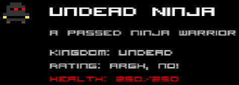 Undead Ninja | Legends of Yore Wiki | Fandom