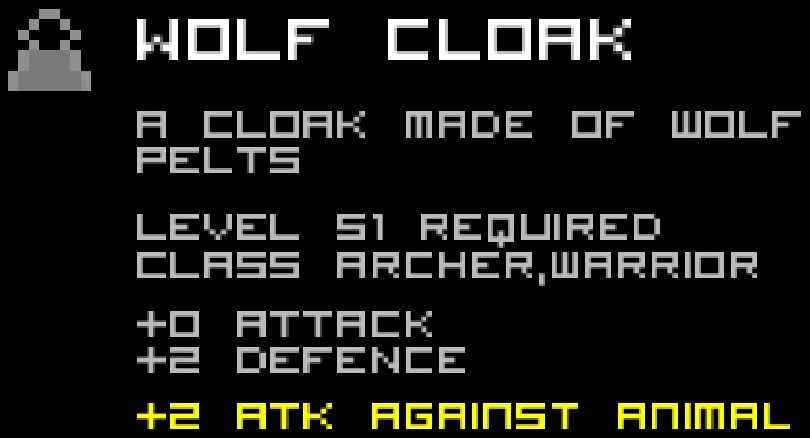 Wolf Cloak | Legends of Yore Wiki | Fandom