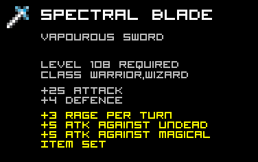 Spectral Blade | Legends of Yore Wiki | Fandom