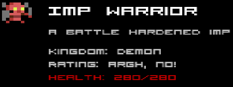 Imp Warrior | Legends of Yore Wiki | Fandom