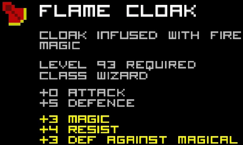 Flame Cloak | Legends of Yore Wiki | Fandom