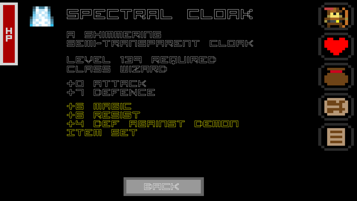 Spectral Cloak | Legends of Yore Wiki | Fandom