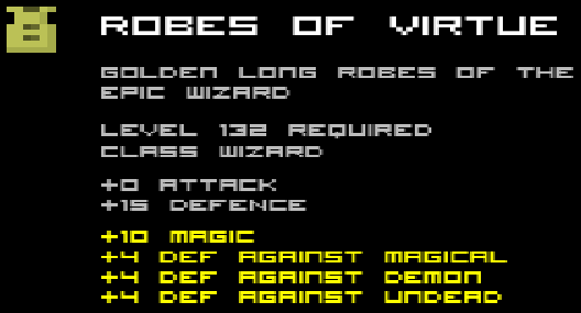 Robes of Virtue | Legends of Yore Wiki | Fandom
