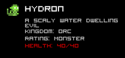 Hydron | Legends of Yore Wiki | Fandom