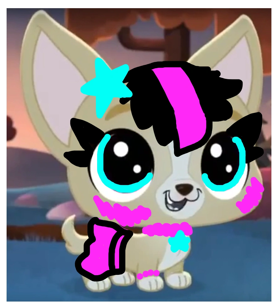 Sparkles the PopStar Pup | Lps A World of Own Own Fanon Wiki | Fandom