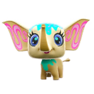 Littlest Pet Shop Elephant Token
