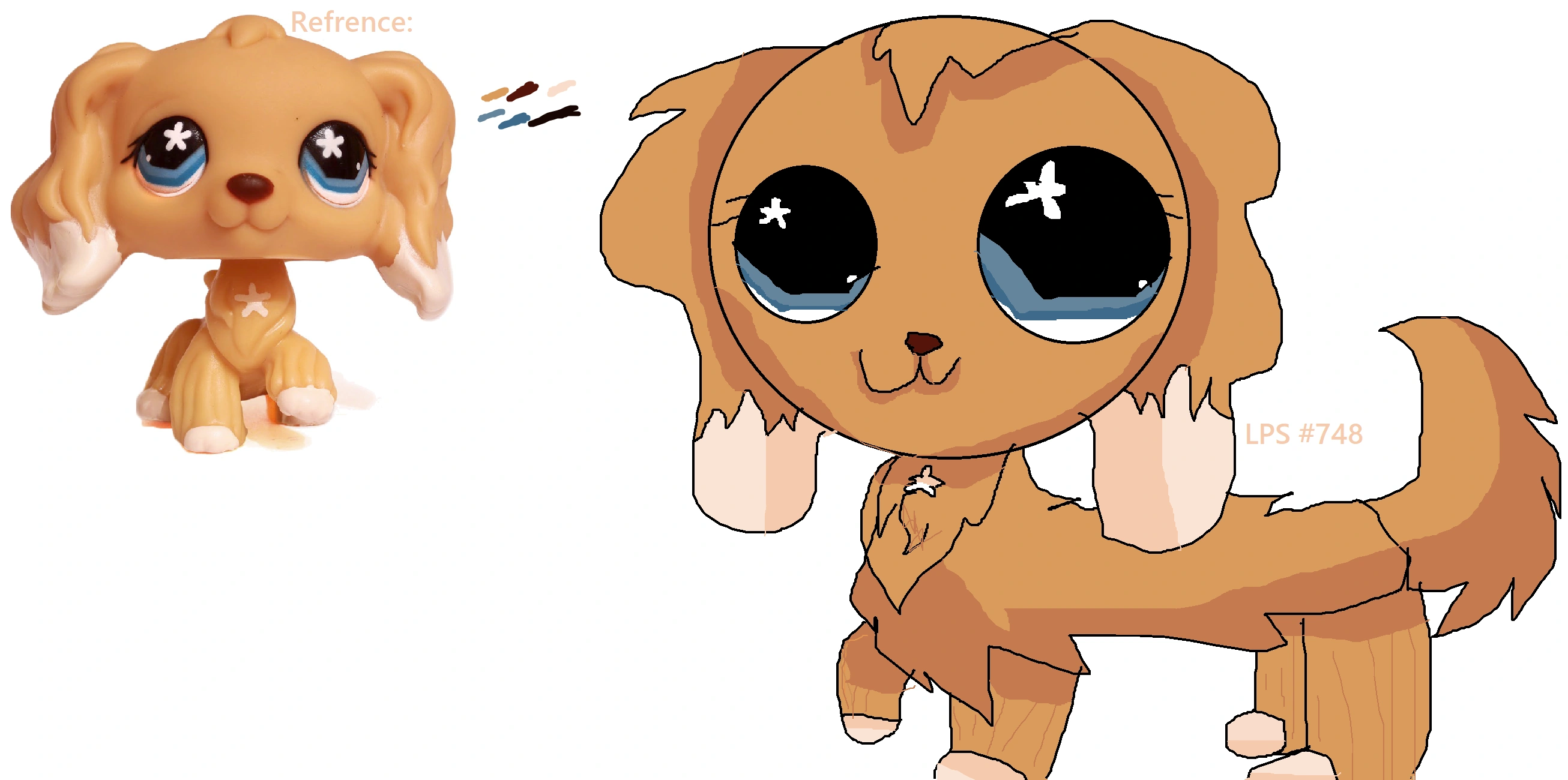 lps coloring pages cocker spaniel