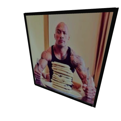 The Rock Eating Pancakes | LT2 Fanon Wiki | Fandom