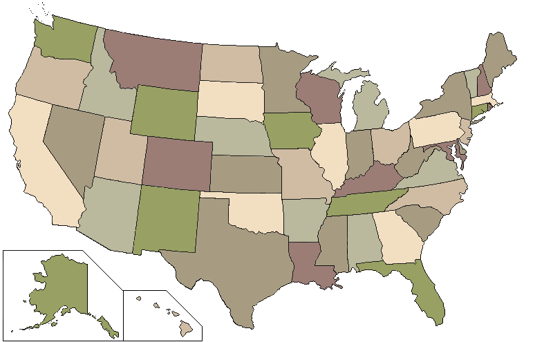 US Map | Liberal Talk Radio Wiki | Fandom