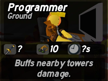 Programmer | Lucas Tower Defense Wiki | Fandom