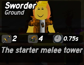 Sworder | Lucas Tower Defense Wiki | Fandom