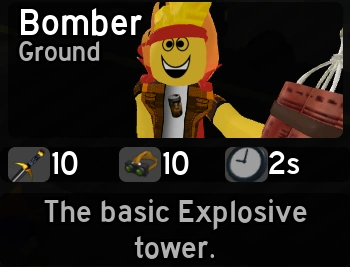 Bomber | Lucas Tower Defense Wiki | Fandom