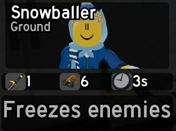 SnowBaller | Lucas Tower Defense Wiki | Fandom