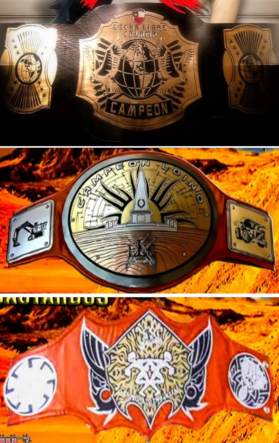 Campeonato de Tres Coronas de LLC | Wiki Lucha Libre Chilena | Fandom