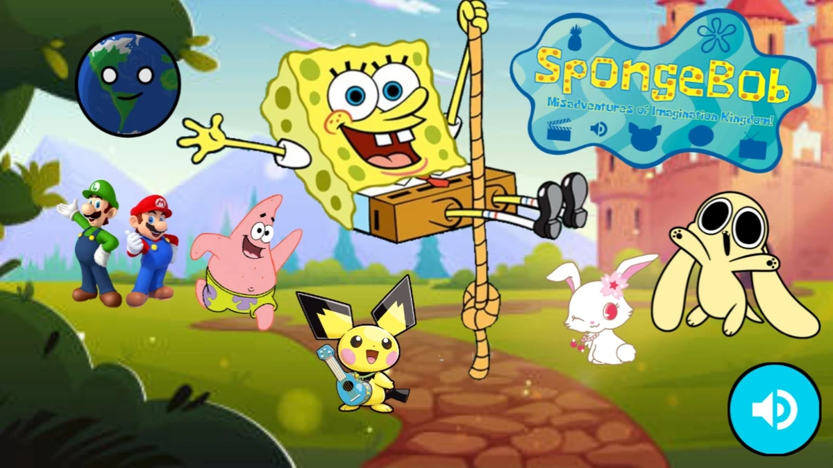 SpongeBob and Crossover With Imagination Kingdom! | LucianFilms2022 ...