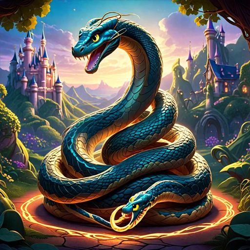 Glowing serpent | Luck dog Wiki | Fandom