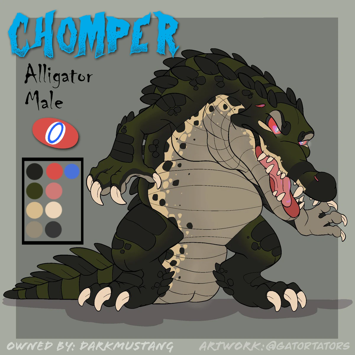 Chomper the crocodile | Luck dog Wiki | Fandom