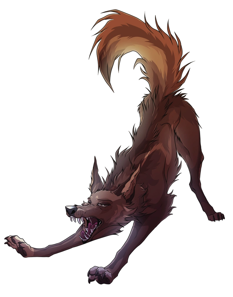 Hunter the Canis Ferox | Luck dog Wiki | Fandom