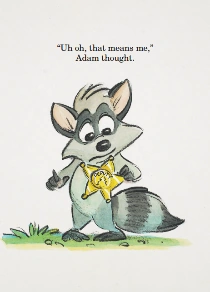 Adam raccoon | Luck dog Wiki | Fandom